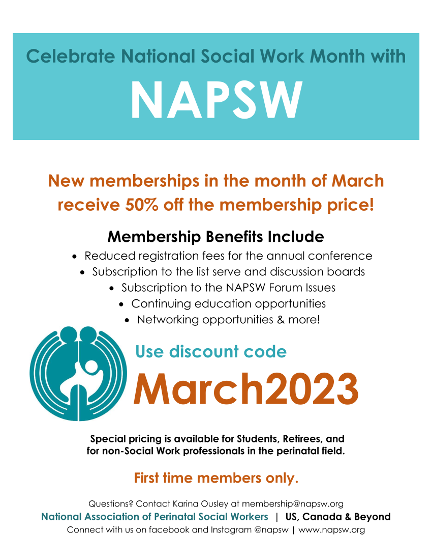 Membership Benefits & Levels - National Association of Perinatal Social ...